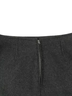 Gucci 2010s Zip-fastening Midi Skirt