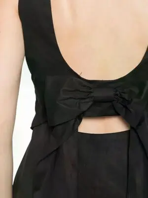 MOUTAKI Bow Detail Peplum Blouse