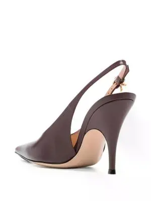 GIANVITO ROSSI Sofia Pointed-toe Mules