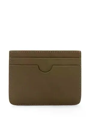 AMI Paris Cowhide Leather Card Holder
