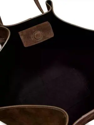 Yuzefi Mochi Suede Tote Bag - Brown