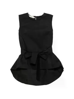 MOUTAKI Sleeveless Blouse - Black