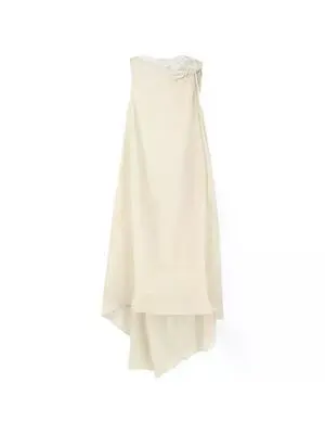LAMRONS Knot-detail Sleeveless Dress