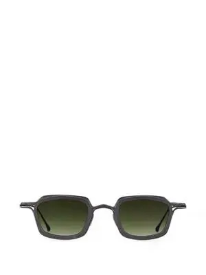 RIGARDS X The Viridi Anne Geometric-frame Sunglasses - Grey