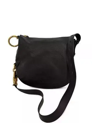 Burberry Knight Leather Shoulder Bag