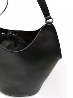DONDUP Ring-detail Leather Shoulder Bag
