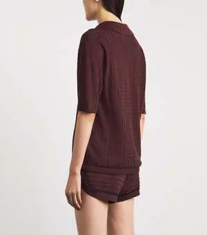Varley Cotton Knit Madelene Shirt