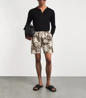Amiri Palms Swim Shorts