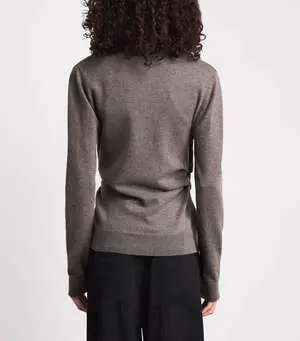 RÓHE Stretch-wool Twisted Cardigan