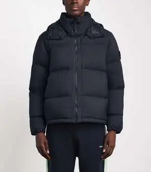 Stone Island Ripstop Down-padded Coat