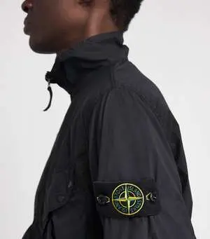 Stone Island Stretch-nylon Zip-up Overshirt