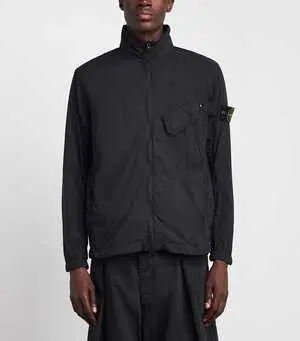 Stone Island Stretch-nylon Zip-up Overshirt