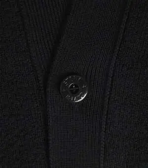 Stone Island Virgin Wool Compass Cardigan