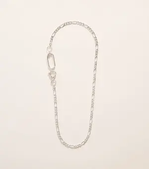 FYR Sterling Anchor Lock Necklace