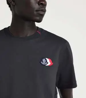 Moncler Cotton Logo Patch T-shirt