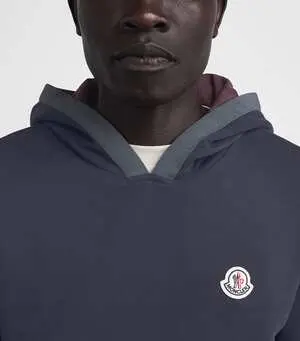 Moncler Cotton Logo Patch Hoodie