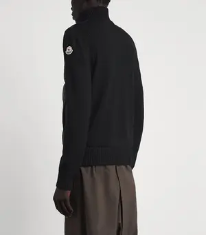 Moncler Down Hybrid Cardigan