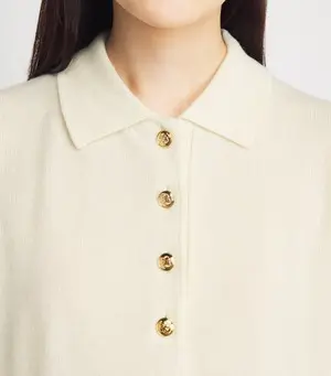 BLAZÉ MILANO Wool-cashmere Highland Polo Sweater