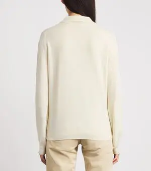 BLAZÉ MILANO Wool-cashmere Highland Polo Sweater