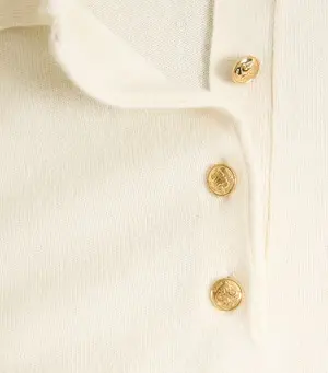 BLAZÉ MILANO Wool-cashmere Highland Polo Sweater