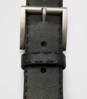 Prada Leather Antiqued Belt