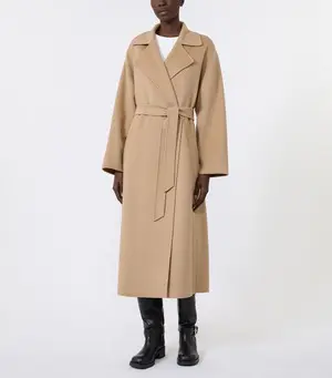 Max Mara Wool-blend Belted Coat
