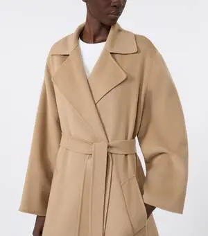 Max Mara Wool-blend Belted Coat