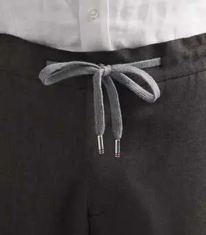 Marco Pescarolo Cashmere Drawstring Trousers