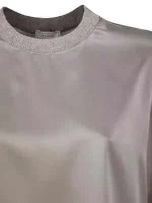 Peserico Lurex-knit T-shirt