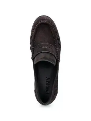 Dkny Dawes Suede Slip-on Loafers