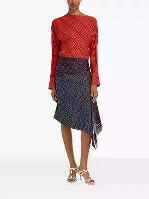 FERRAGAMO Silk Shirt - Red