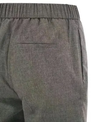 Peserico Elasticated-waistband Tapered Trousers