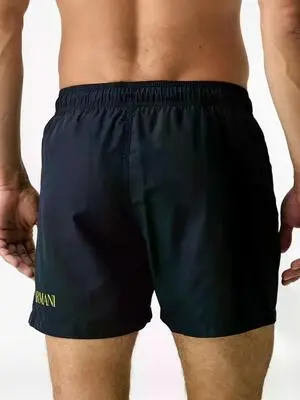EA7 Logo-print Drawstring Swim Shorts