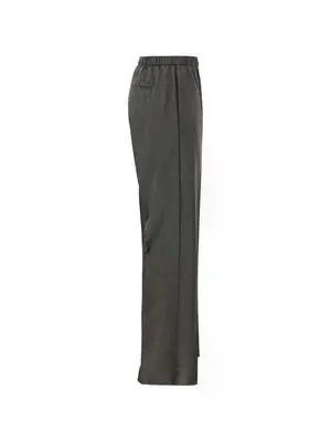 Peserico Elasticated-waist Straight-leg Trousers