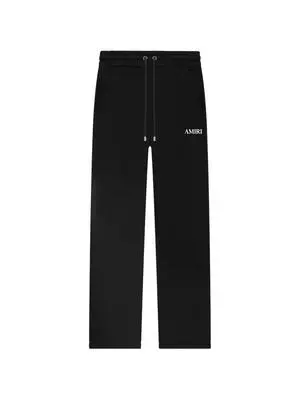Amiri Logo-print Drawstring Track Pants - Black