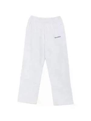 SPORTY & RICH Logo-embroidered Track Pants - Grey