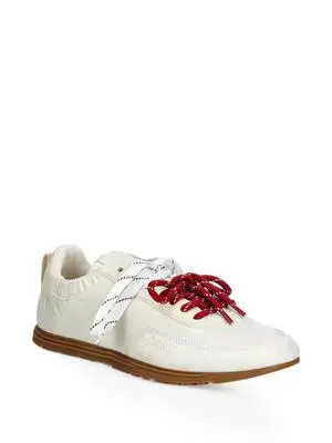 Dkny Arianna Logo-embossed Panelled Sneakers