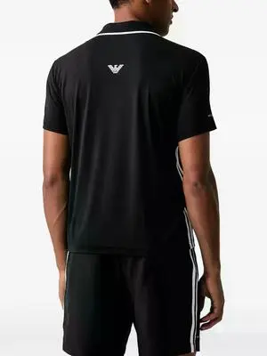 EA7 Ventus7 Logo-print Polo Shirt