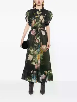 Cynthia Rowley Portofino Maxi Dress With Floral Print