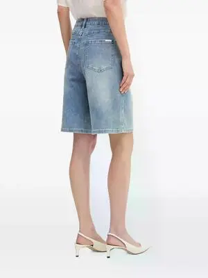 Joseph Ribkoff Button-detail Denim Shorts