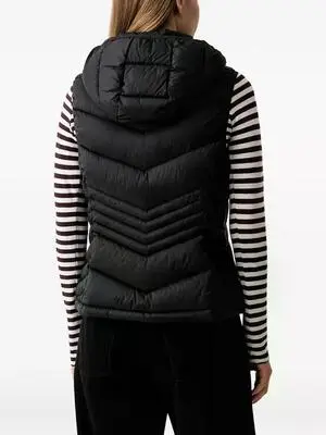 Dkny Quilted Hooded Gilet