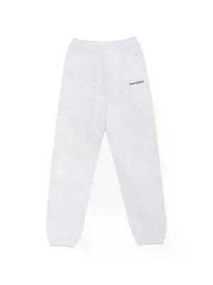 SPORTY & RICH Logo-embroidered Track Pants - Grey