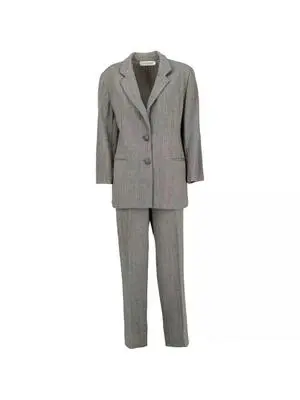 MILA SCHON Notched-lapel Trouser Suit