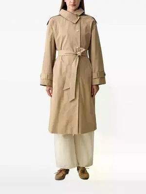 Dkny Belted Trench Coat - Neutrals