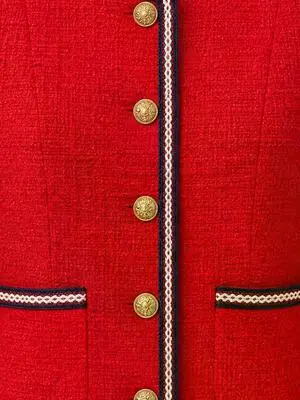 Alice + Olivia Avalon Tweed Jacket