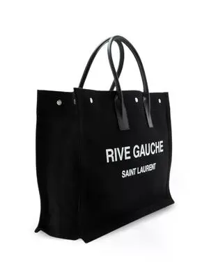 Saint Laurent Rive Gauche Tote Bag - Black
