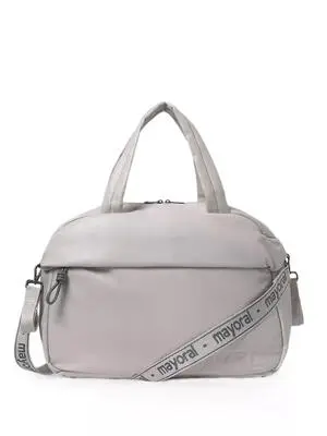 MAYORAL Logo-strap Holdall Bag - Grey