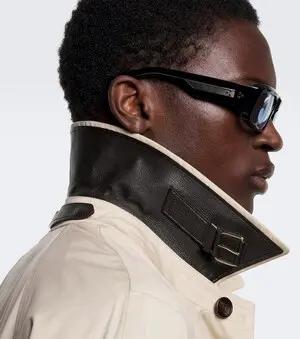 JACQUES MARIE MAGE Apollo Rectangular Sunglasses