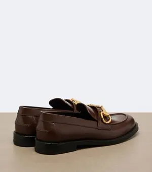 Gucci Boulevard Leather Penny Loafers