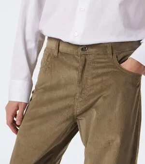 Etro Cotton Corduroy Straight Pants